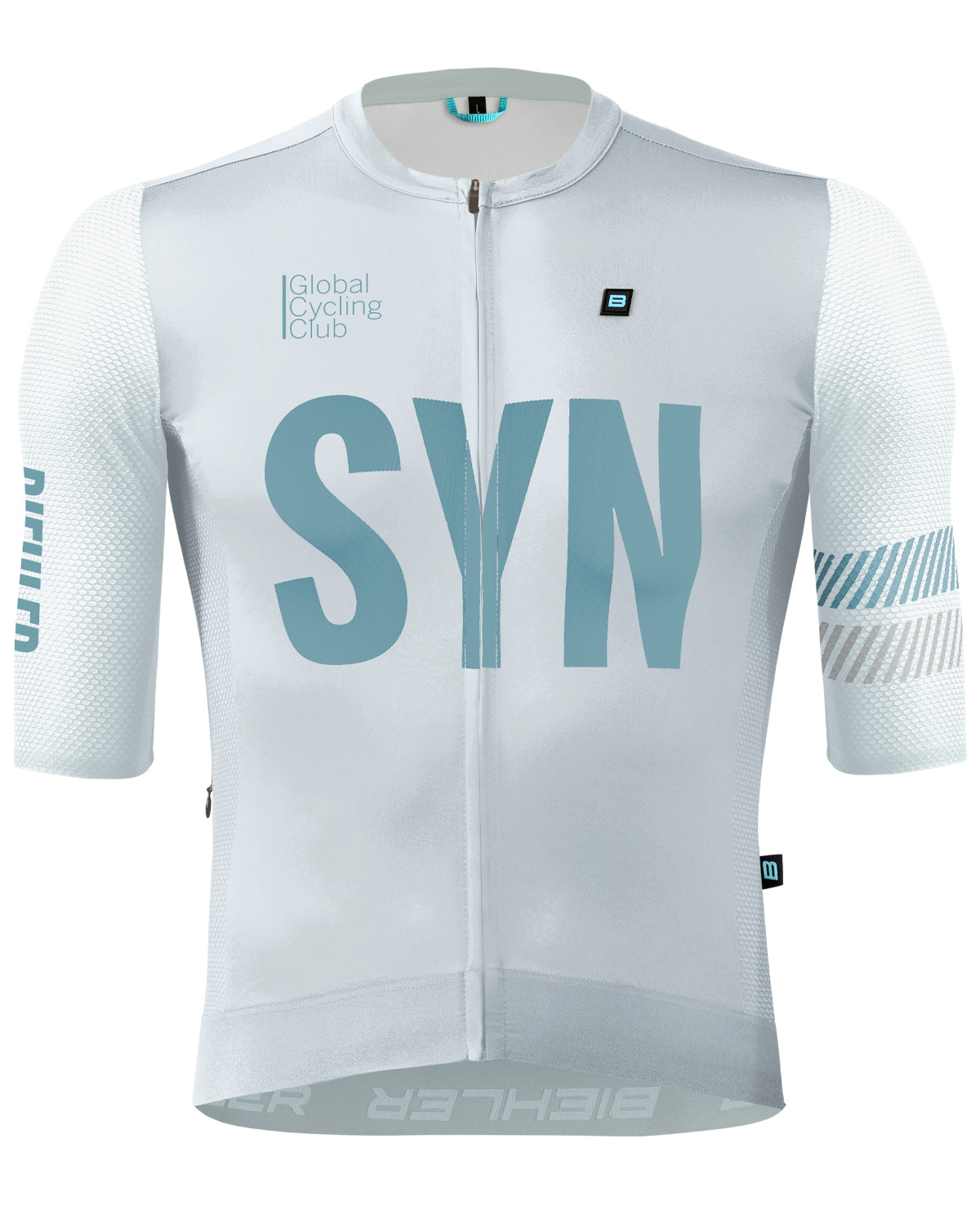 Mens SYNDICATE PRO JERSEY SMOKY WHITE – Kitgame